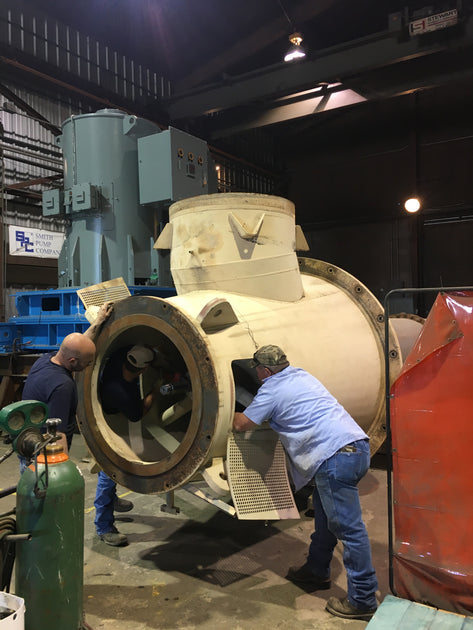 Large Vertical Lineshaft Turbine Pump Disassembly – Smith Pump Company ...